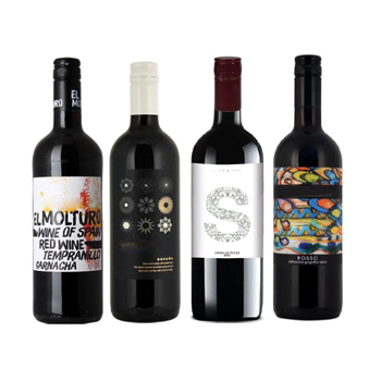 Send Simply Red Wine Collection Worldwide | DrinkableGifts.com
