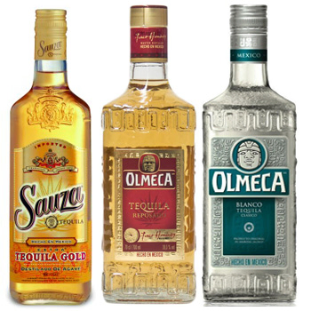 Send Sauza Gold, Olmeca Blanco and Olmeca Gold Tequila Trio Worldwide
